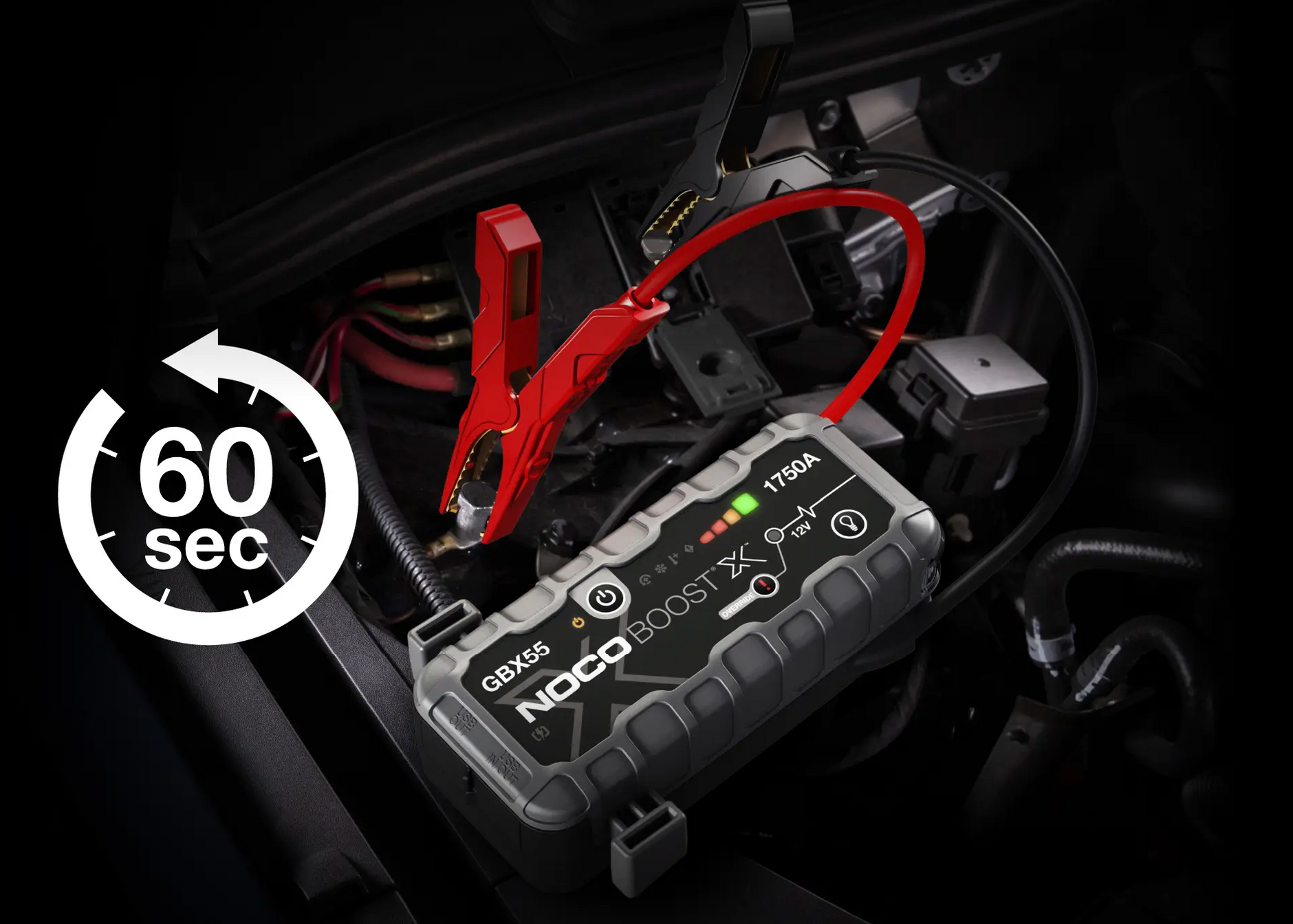 Noco GBX55 1750A 12V Boost X UltraSafe Jump Starter — Tundra Lifestyle