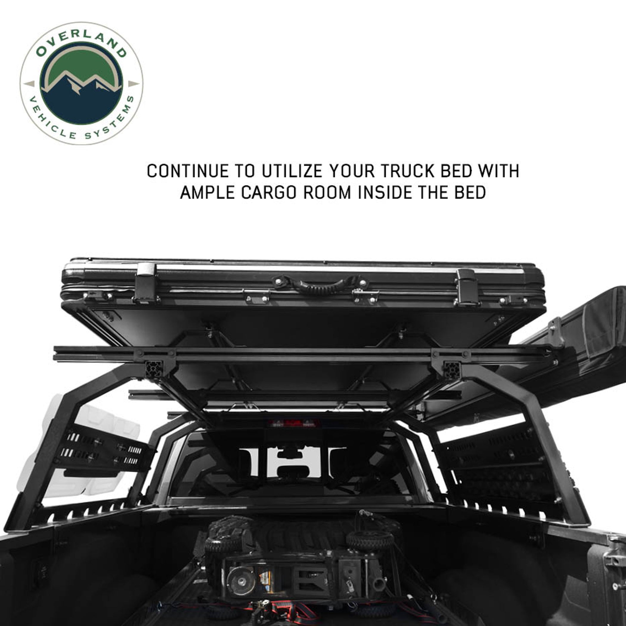 Overland Vehicle Systems Discovery Rack Full Size Truck Short Bed Appl ...