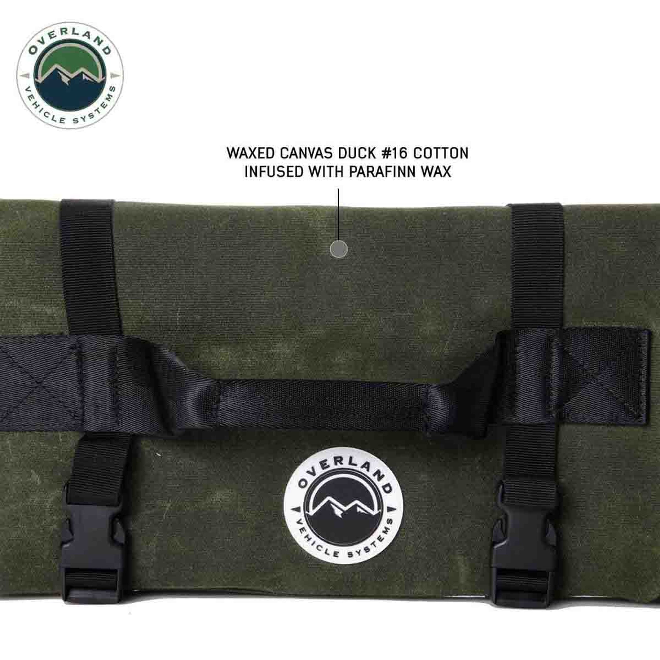 Overland Vehicle Systems Rolled General Tool Storage Bag #16 Waxed Can ...