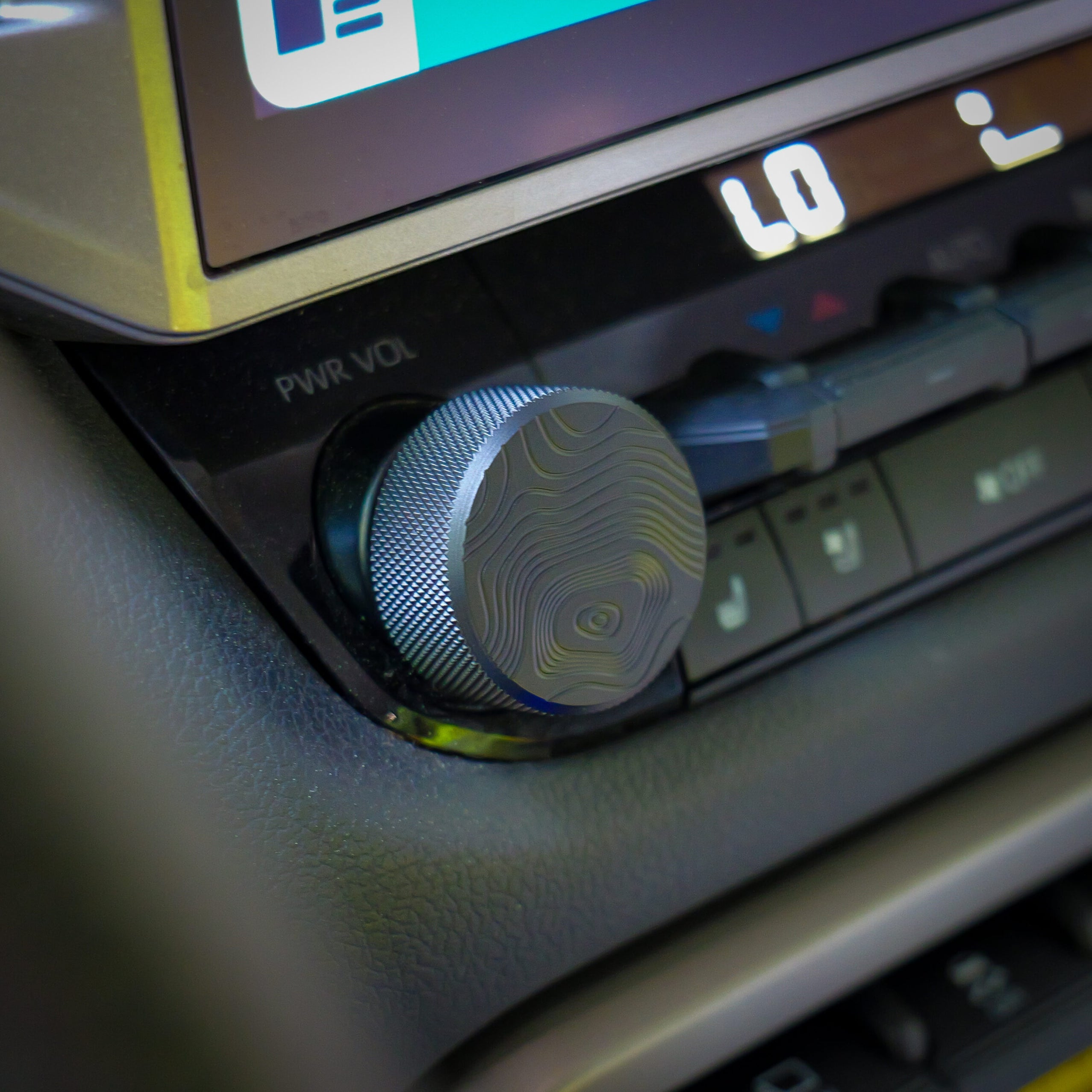 Mace MFG Topo Volume Knob For Tundra (2020-Current) — Tundra Lifestyle